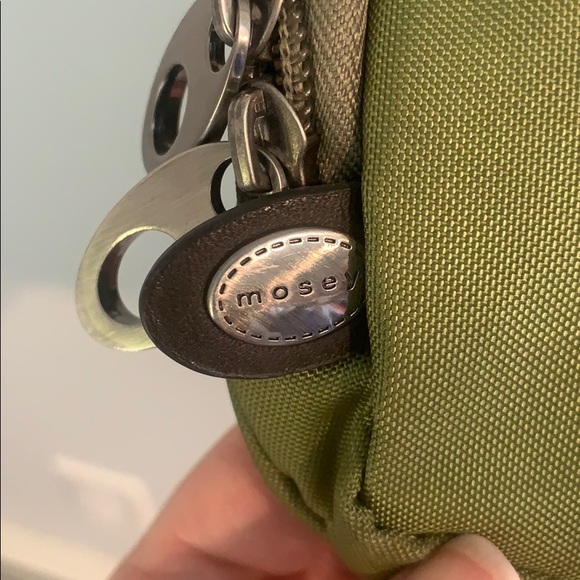 Mosey | Bags | Mosey Handbag Olive Green Leather Travel Crossbody ...